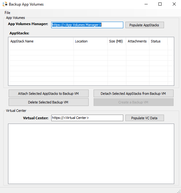 VMware App Volumes Backup Utility, How to use? - Virtualblog.nl